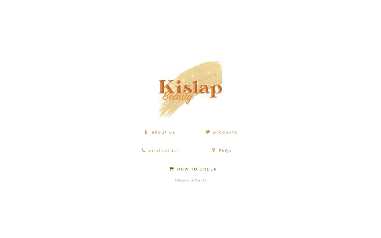 KISLAP Beauty by TG